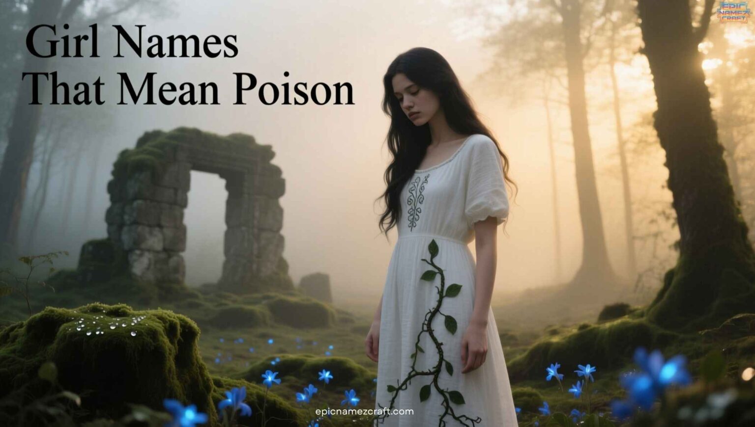 550+ Names That Mean Poison: Boy, Girl & Fantasy Names Ideas