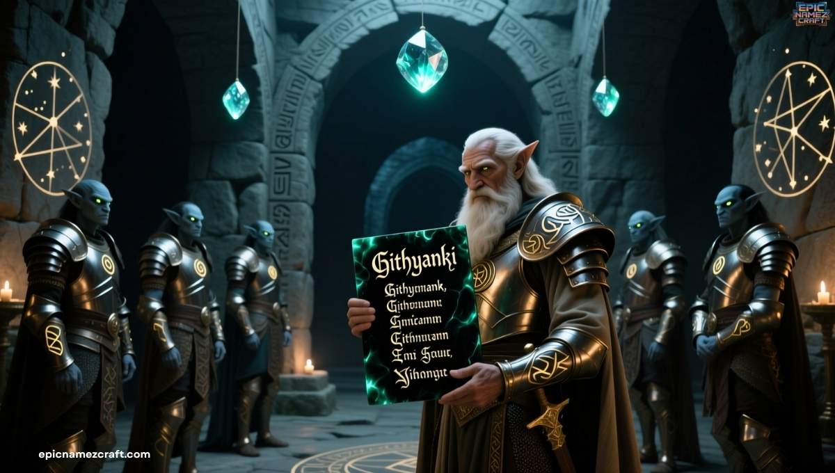 550+ Githyanki Names: Male, Female & Clan Name Ideas