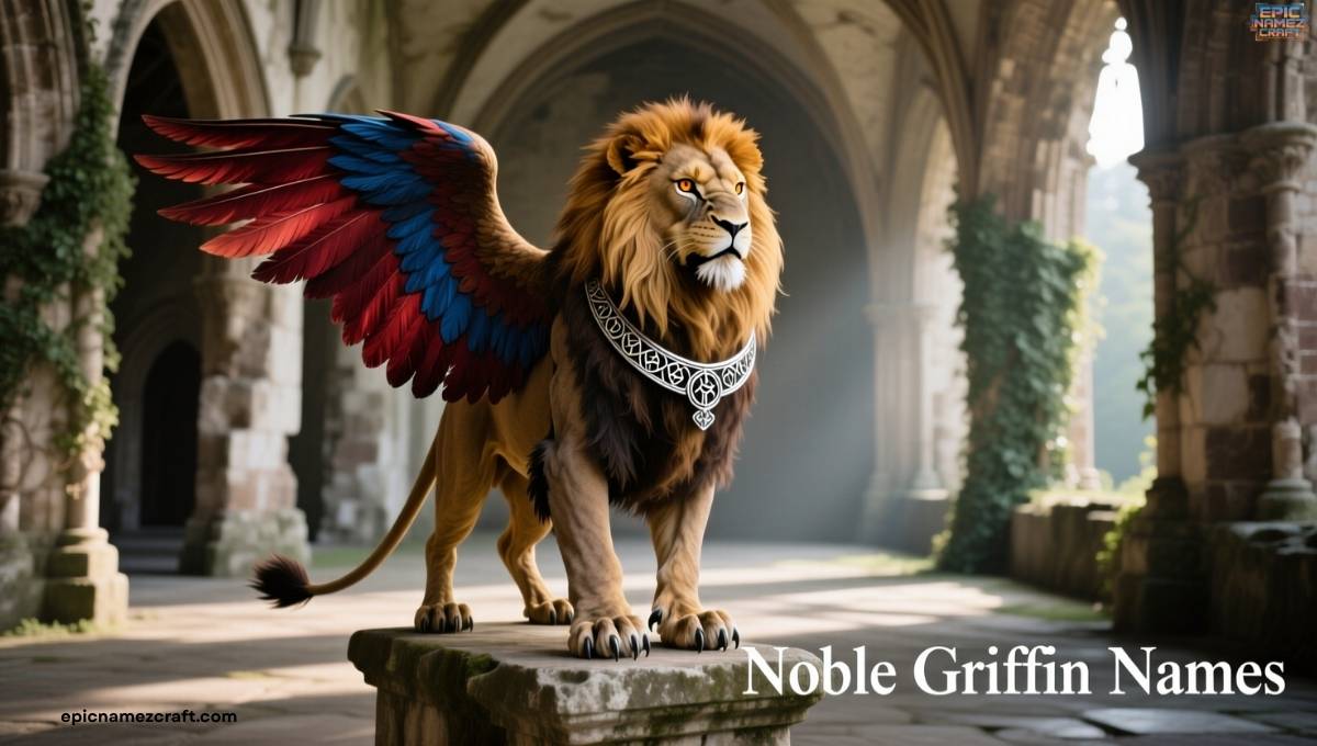 580+ Best Griffin Names: Cool, Mythical & Unique Ideas