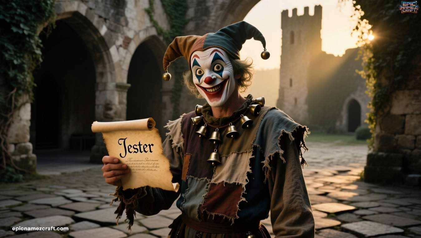 480+ Unique and Playful Jester Names Ideas