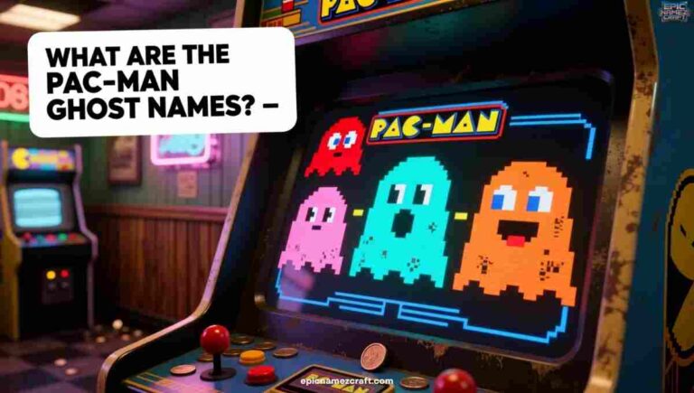 150+ Pac Man Ghost Names: Meet the Classic Enemies (2025)