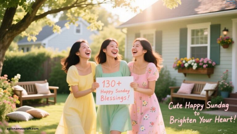 130+ Cute Happy Sunday Blessings to Brighten Your Heart