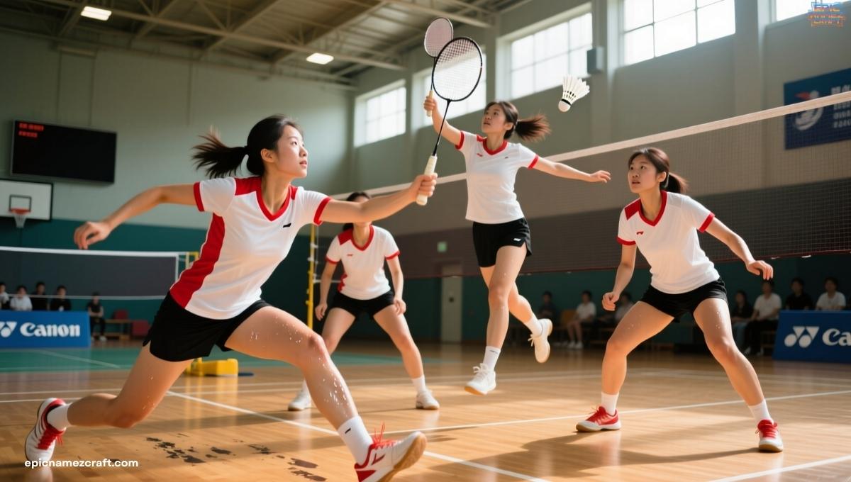 320+ Best Badminton Team Names for Every Style & Squad