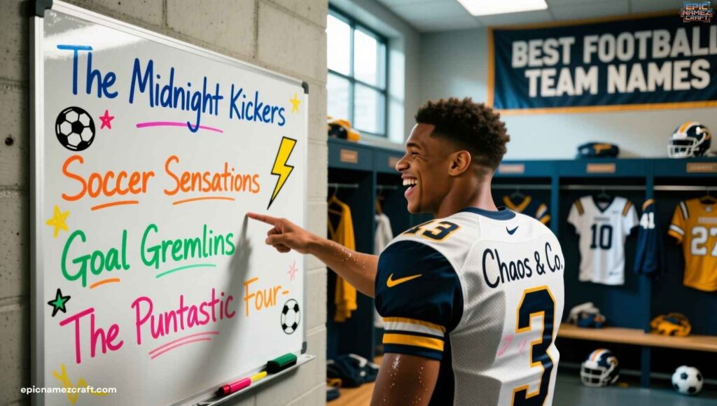 Best Football Team Names: Funny and Unique Ideas for Team