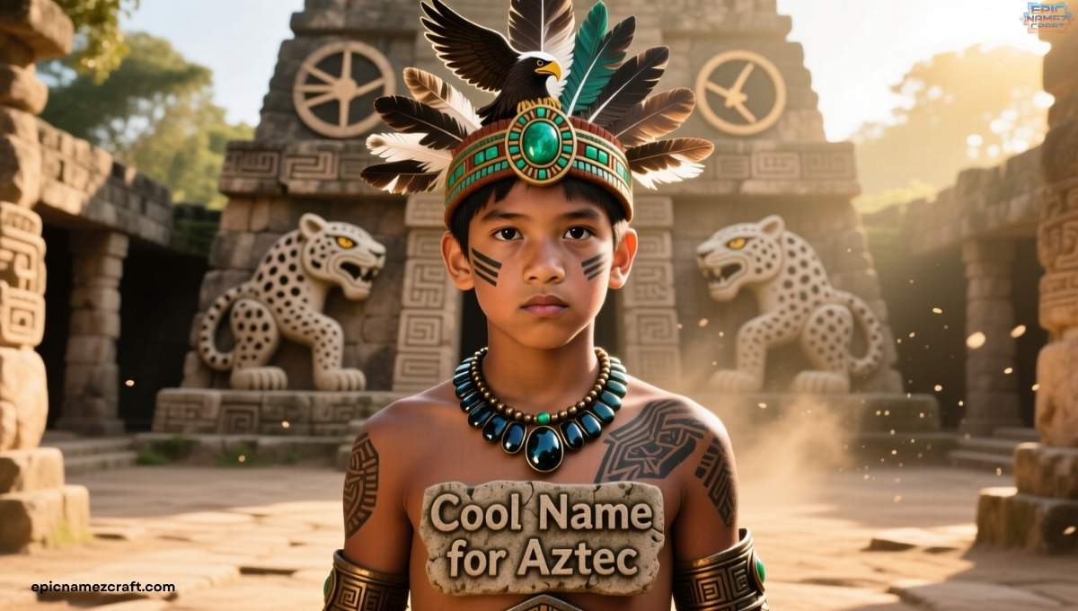 Legendary Aztec Names with Meanings and Name Generator