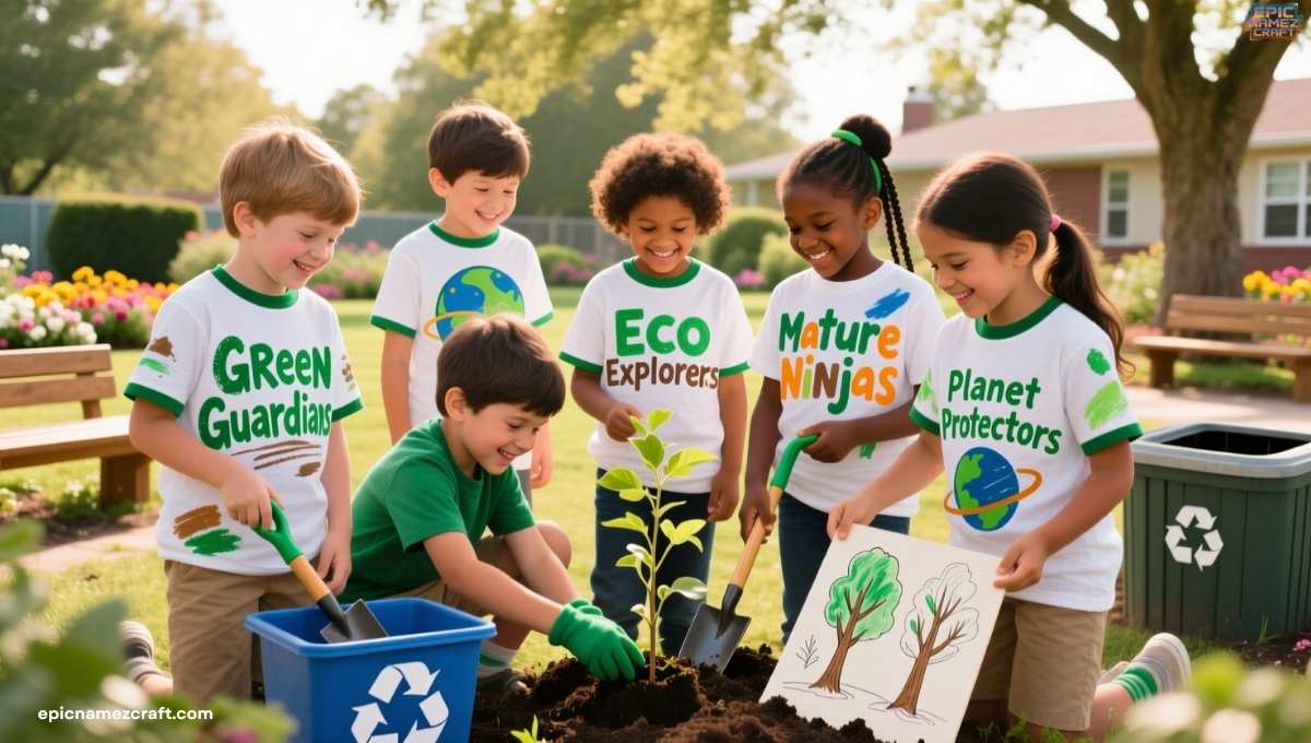 Green Team Names: Cool, Eco-Friendly, and Nature-Inspired Ideas